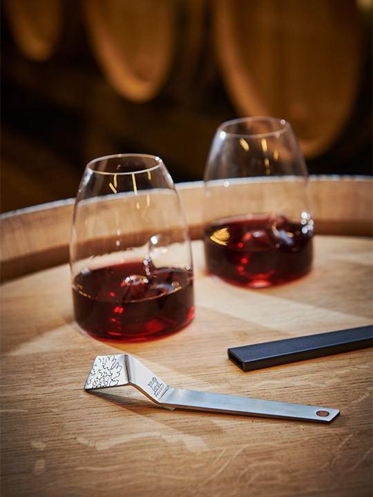 Clef du vin Travel-sized wine aging tool - Peugeot Saveurs
